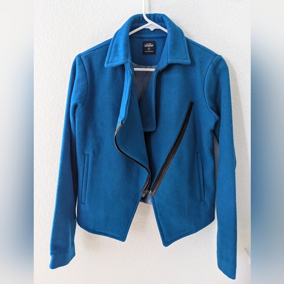kate spade | Jackets & Coats | Kate Spade Saturday Electric Blue Wool ...